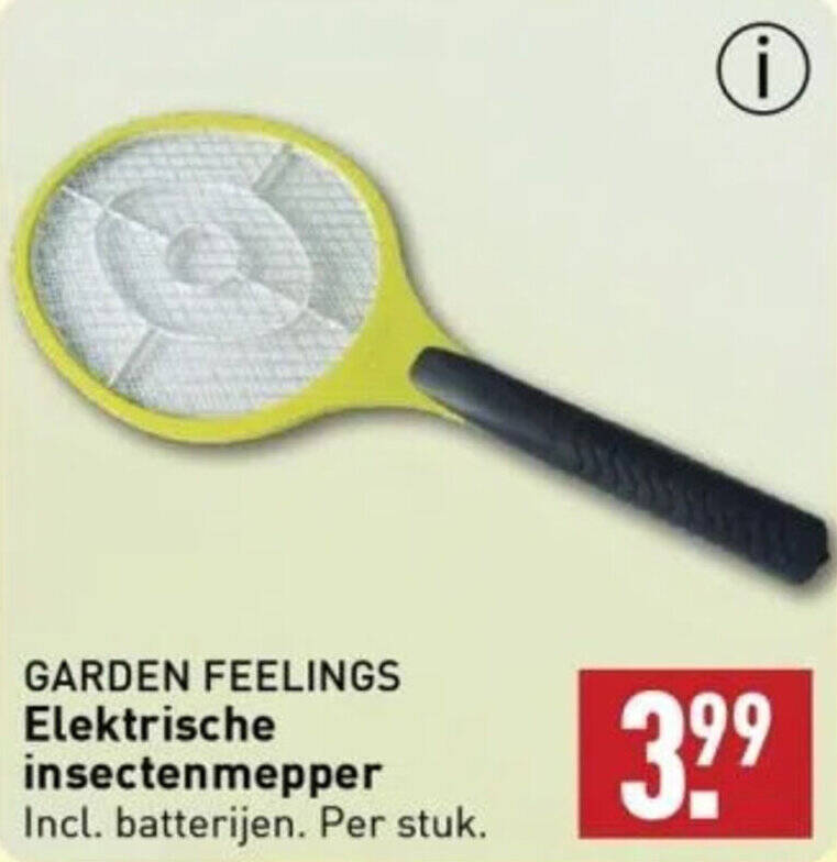 GARDEN FEELINGS Elektrische insectenmepper aanbieding bij ALDI