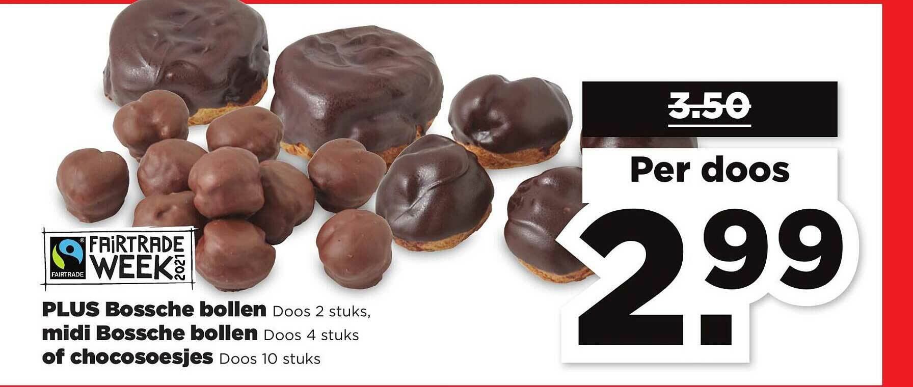 Plus Bossche Bollen, Mini Bossche Bollen Of Chocosoesjes aanbieding bij ...