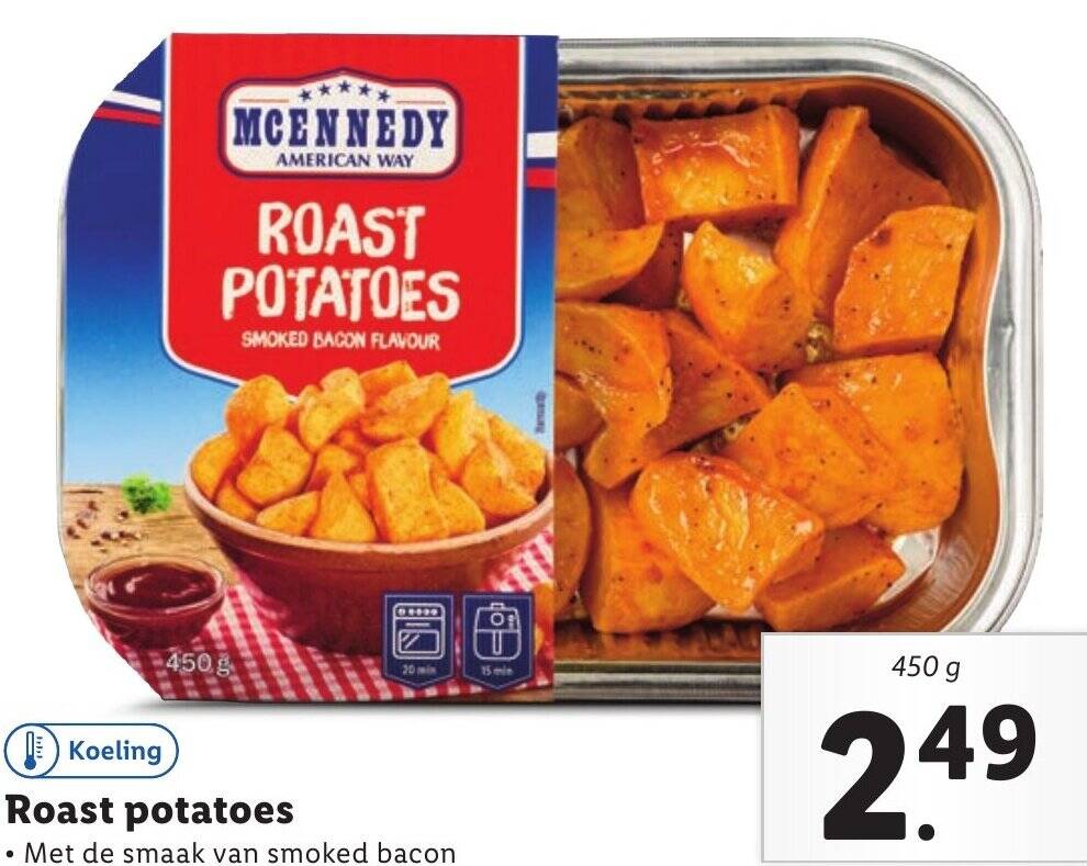 Roast potatoes 450g aanbieding bij Lidl