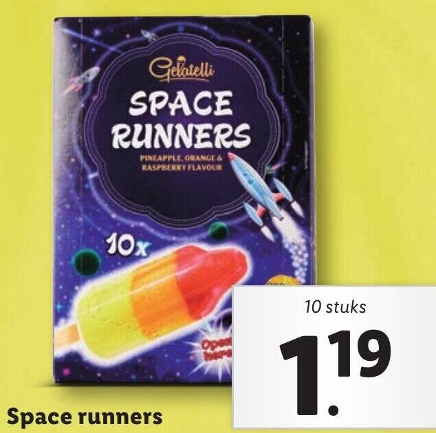 Space runners aanbieding bij Lidl