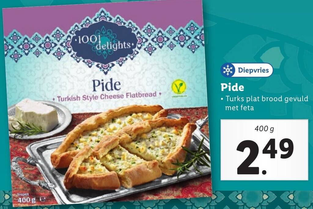 Pide 400g aanbieding bij Lidl