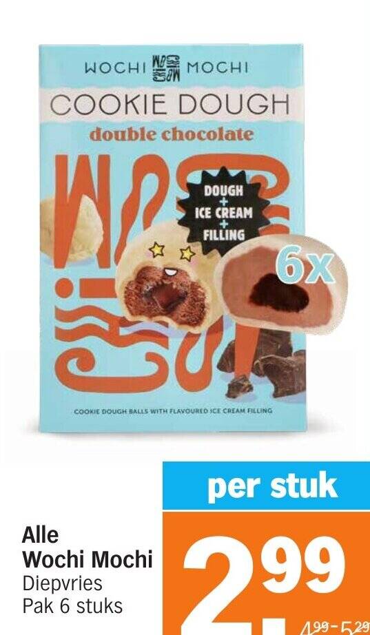Alle Wochi Mochi aanbieding bij Albert Heijn