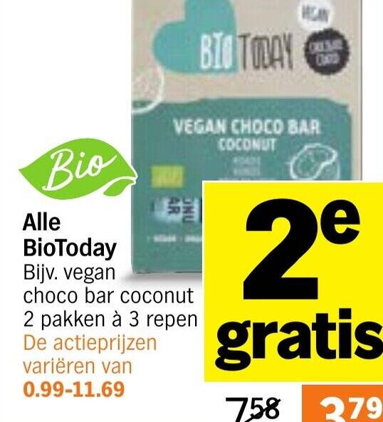 Alle BioToday 2e gratis aanbieding bij Albert Heijn