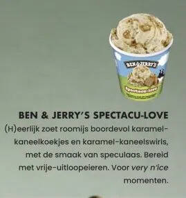 BEN & JERRY'S SPECTACU-LOVE aanbieding bij Albert Heijn