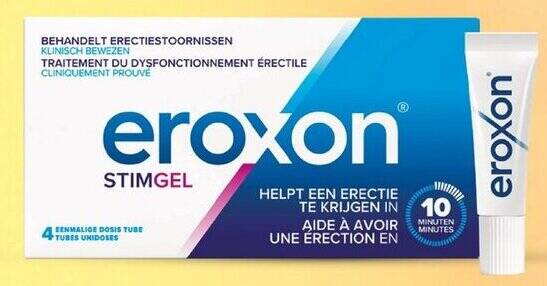 Eroxon gel tube aanbieding bij DA
