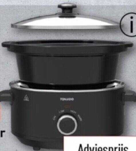 Tomado slowcooker tsc3501b aanbieding bij ALDI