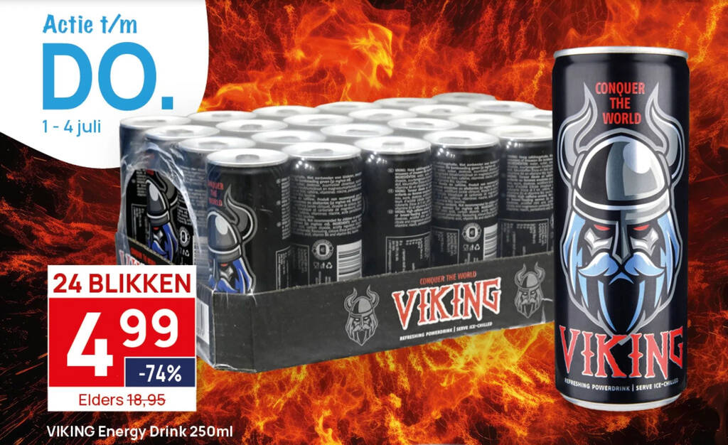 VIKING Energy Drink 250ml aanbieding bij Butlon