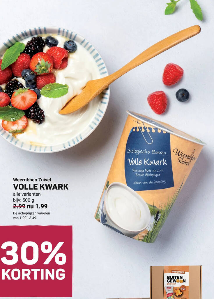 Volle kwark aanbiedingen | Folderz.nl