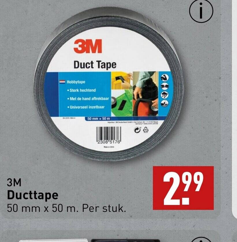 3M Duct Tape aanbieding bij ALDI