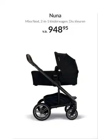 Mixx Next, 2-in-1 kinderwagen. Div. kleuren aanbieding bij Babypark