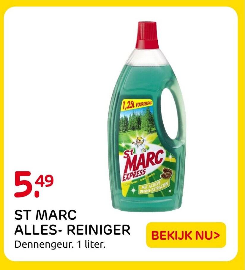 ST MARC ALLESREINIGER 1 liter aanbieding bij Praxis