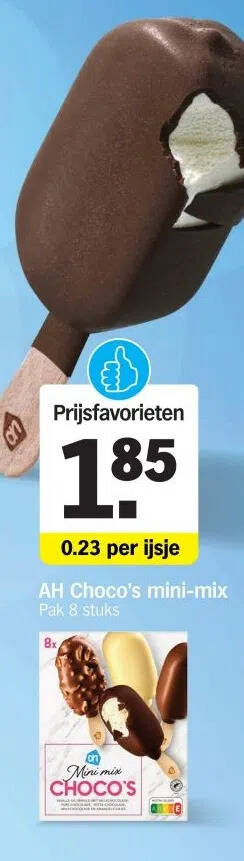 AH Choco's mini-mix aanbieding bij Albert Heijn