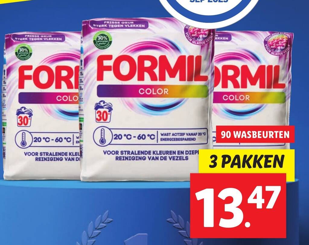 FORMIL 3 PAKKEN aanbieding bij Lidl