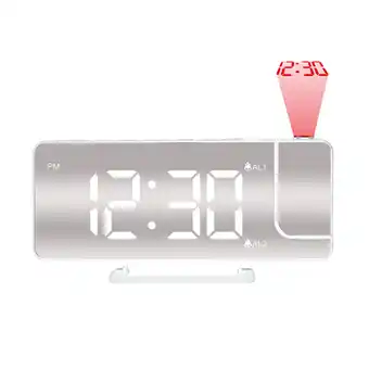 Luxime - Digitale Wekker Met Projectie - Slaapkamer - Projectieklok ...