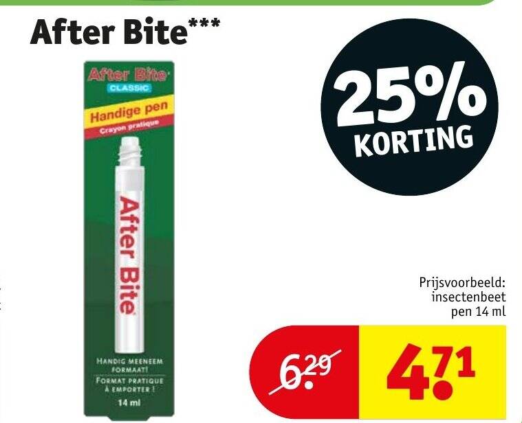 Insectenbeet pen 14 ml aanbieding bij Kruidvat