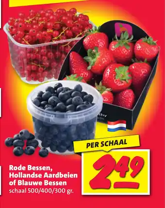 Rode Bessen, Hollandse Aardbeien of Blauwe Bessen aanbieding bij Nettorama