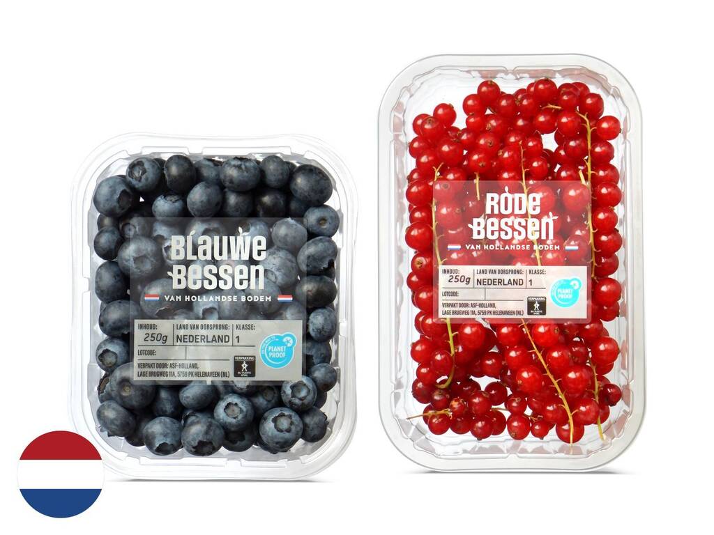 Rode en/of blauwe bessen aanbieding bij Lidl