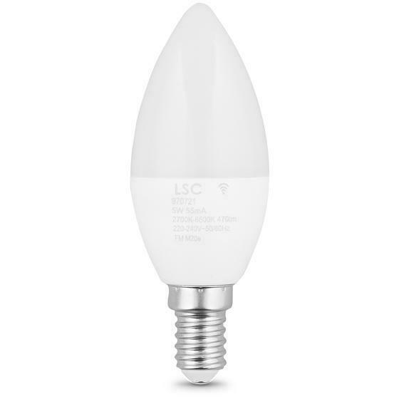 LSC Smart Connect multicolor ledlamp kaars aanbieding bij Action