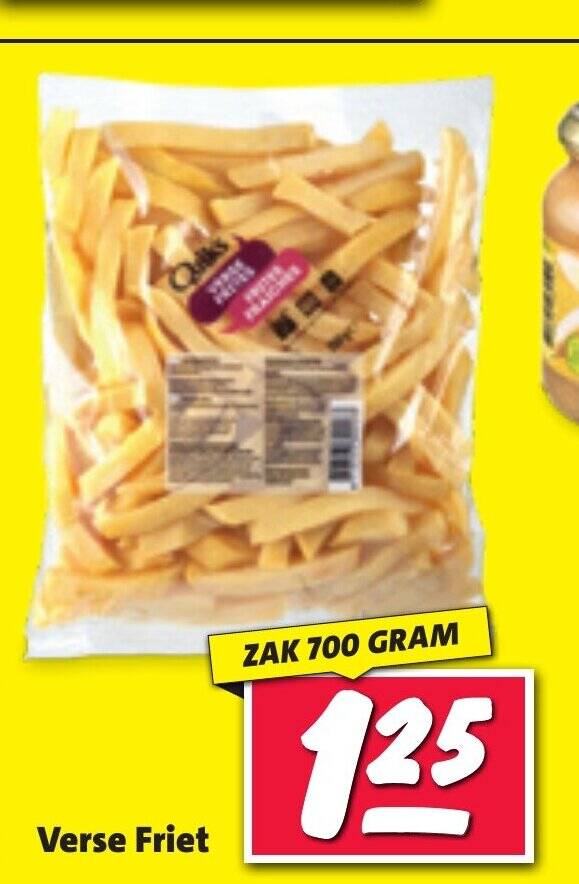 Verse Friet ZAK 700 GRAM aanbieding bij Nettorama