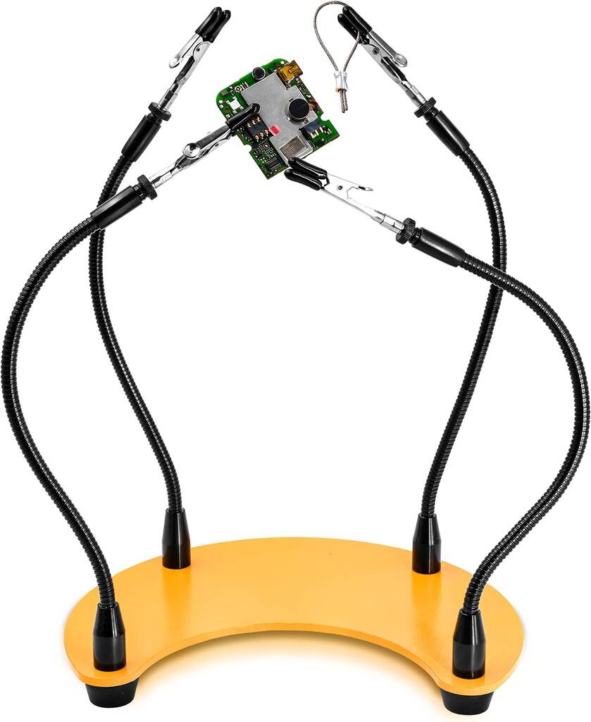 Fstop Labs Helpen Handen Solderen Tool, Derde Hand Solderen PCB Houder ...