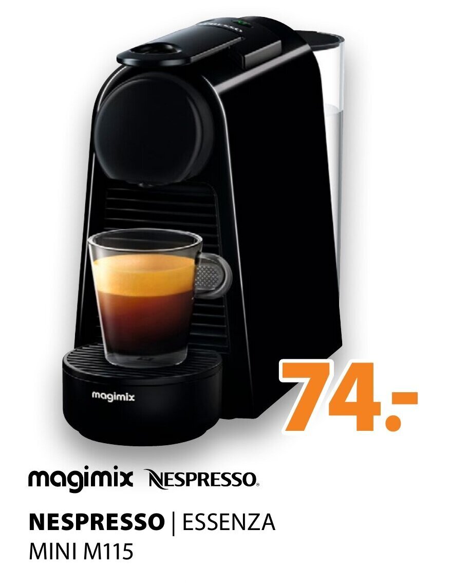 Magimix Nespresso | Essenza Mini M115 aanbieding bij Expert