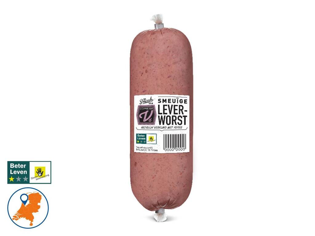 Leverworst op Volendamse wijze aanbieding bij Lidl