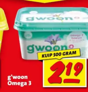 g'woon Omega 3 aanbieding bij Boni