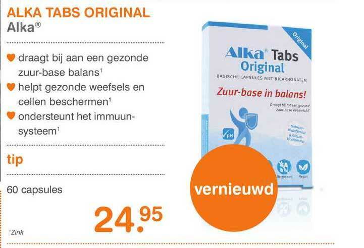 Alka Tabs Original Alka® aanbieding bij Vitaminstore