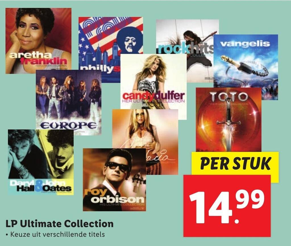 LP Ultimate Collection aanbieding bij Lidl