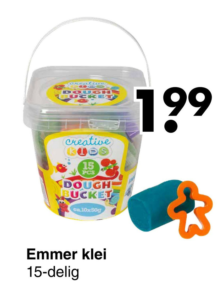 Emmer klei aanbieding bij Wibra