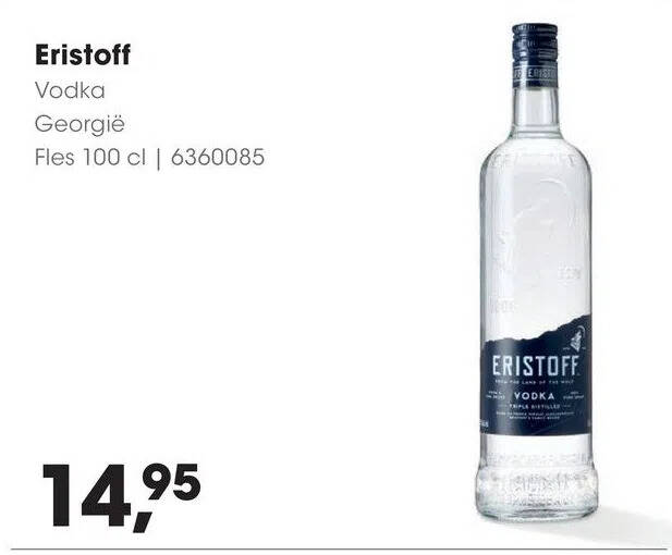Eristoff Vodka aanbieding bij HANOS
