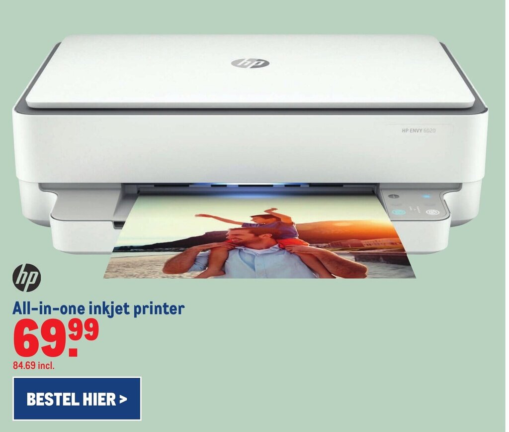 Hp All-in-one inkjet printer aanbieding bij Makro