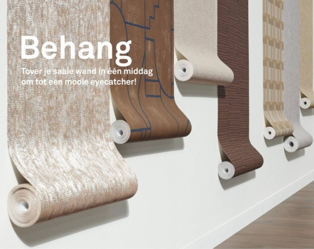Behang aanbieding bij Karwei