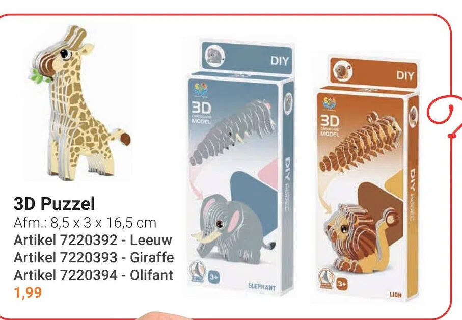 3D Puzzel aanbieding bij Lobbes