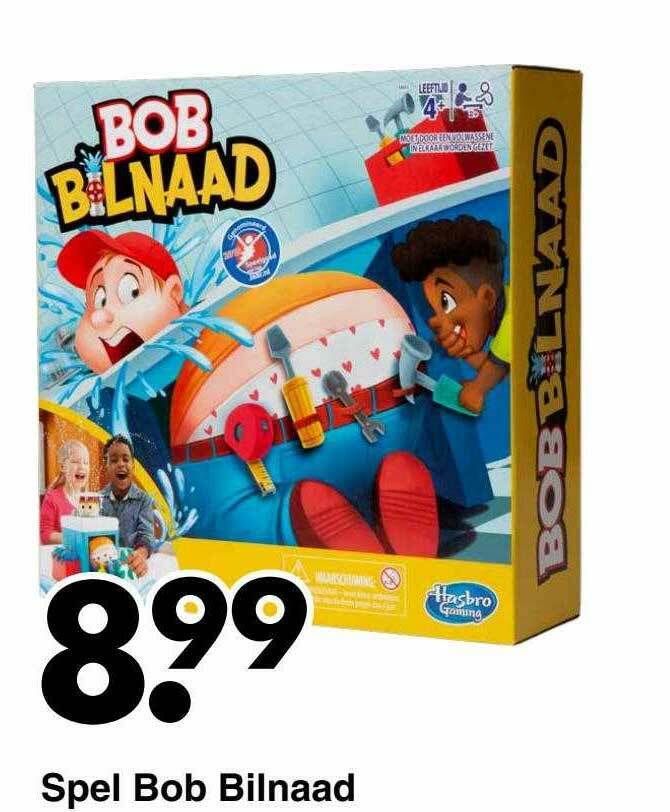 Spel Bob Bilnaad aanbieding bij Wibra