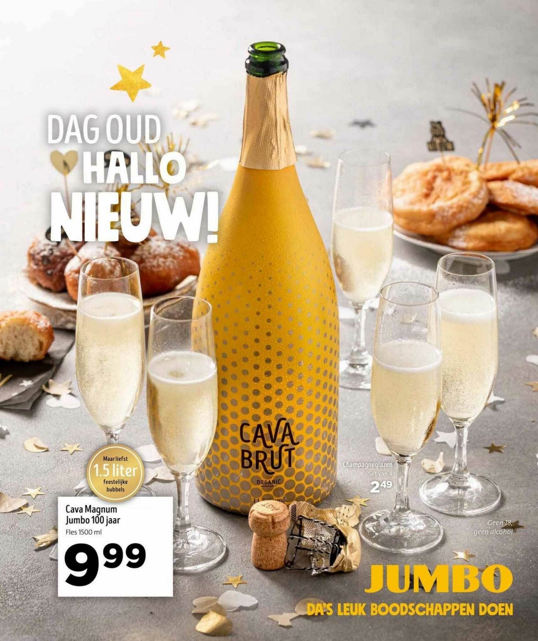 Cava Magnum Jumbo 100 Jaar aanbieding bij Jumbo