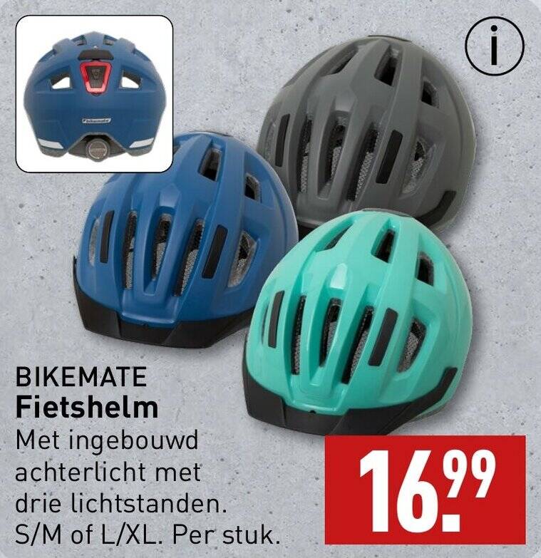 BIKEMATE Fietshelm Per stuk aanbieding bij ALDI