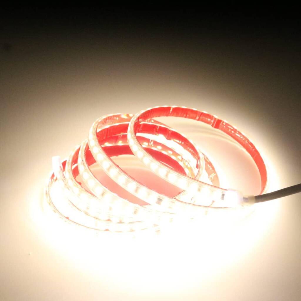 AC 220V 230V 2835 LED Strip Lights 2M Wit Very Bright met Schakelaar, 2 ...