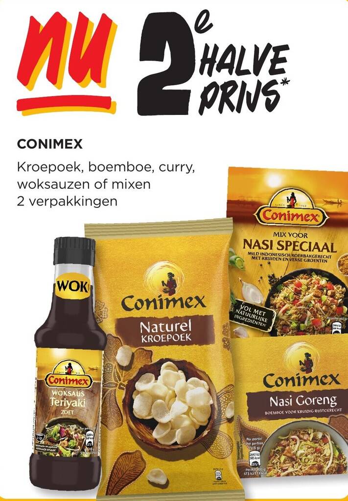 Conimex aanbieding bij Jumbo