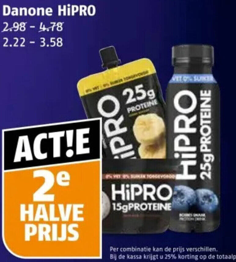 Danone HiPRO aanbieding bij Poiesz