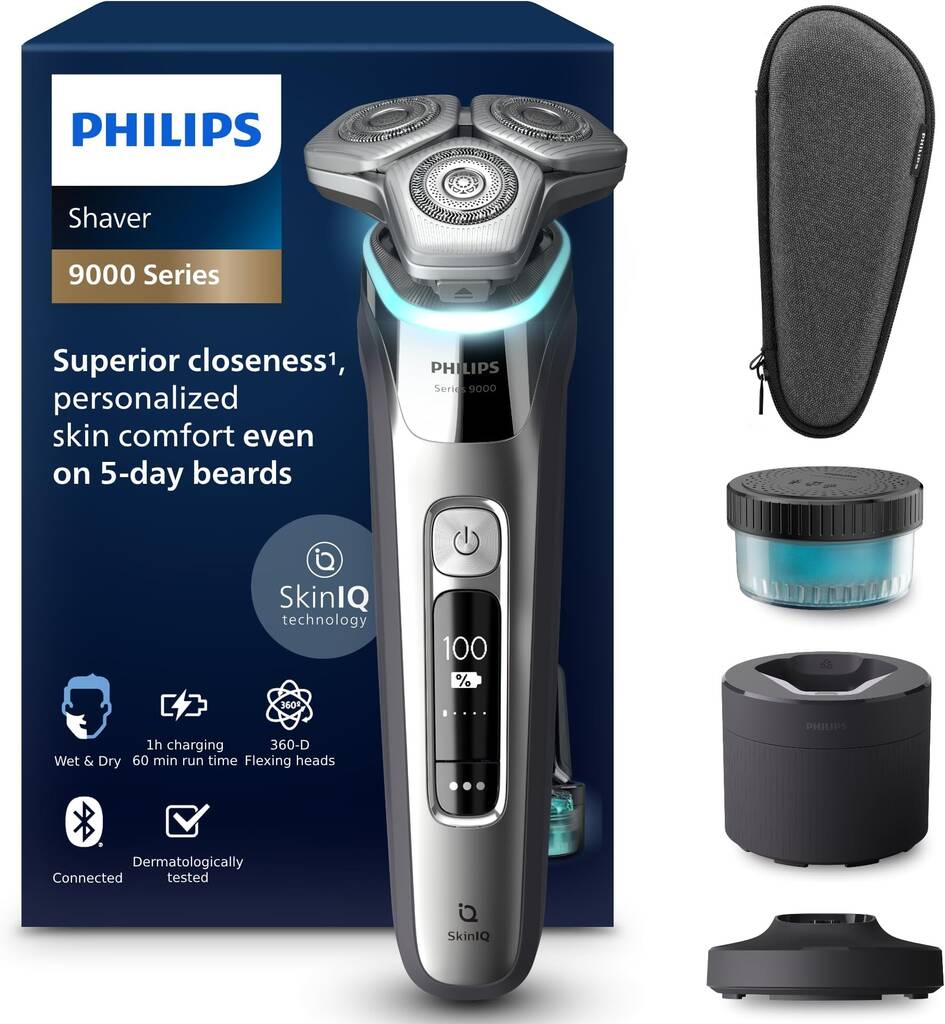 Philips Shaver Series 9000 - Elektrisch scheerapparaat voor nat en ...
