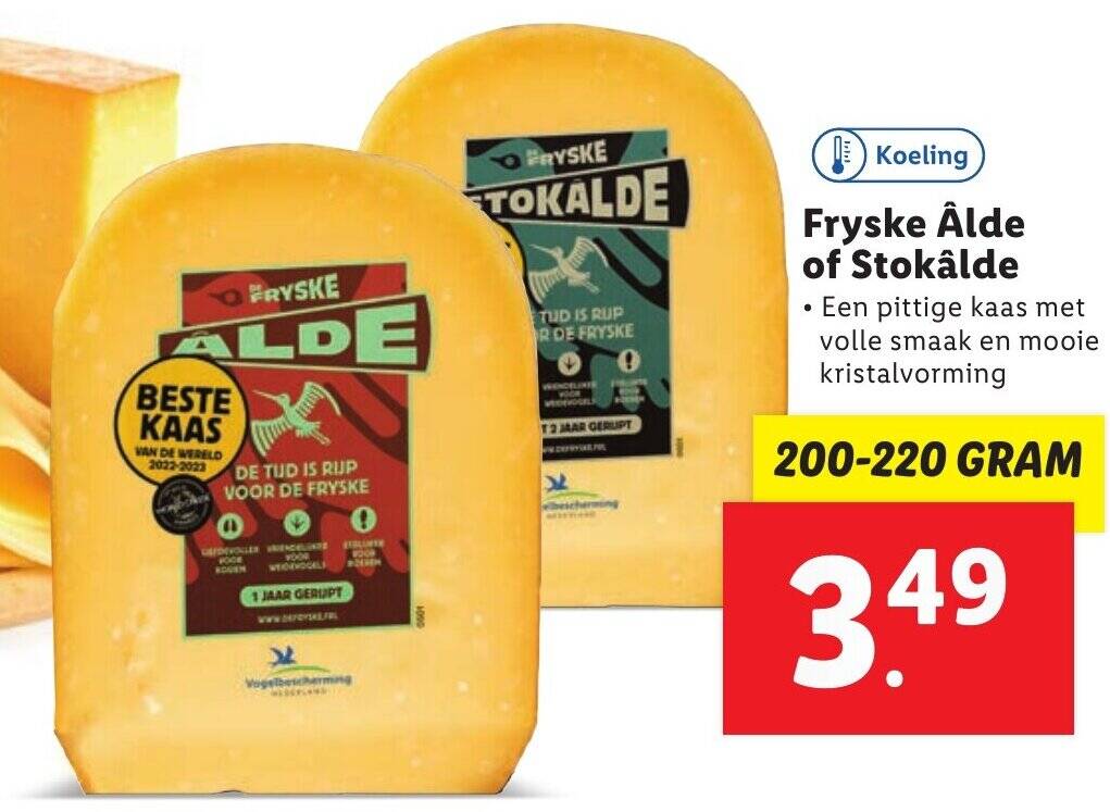 Fryske Âlde of Stokâlde 200 - 220 gram aanbieding bij Lidl
