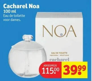 Cacharel Noa 100 ml aanbieding bij Kruidvat