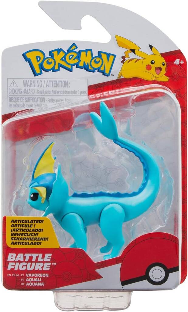 Pokemon Battle Figure Pack (Vaporeon) W15 aanbieding bij Amazon