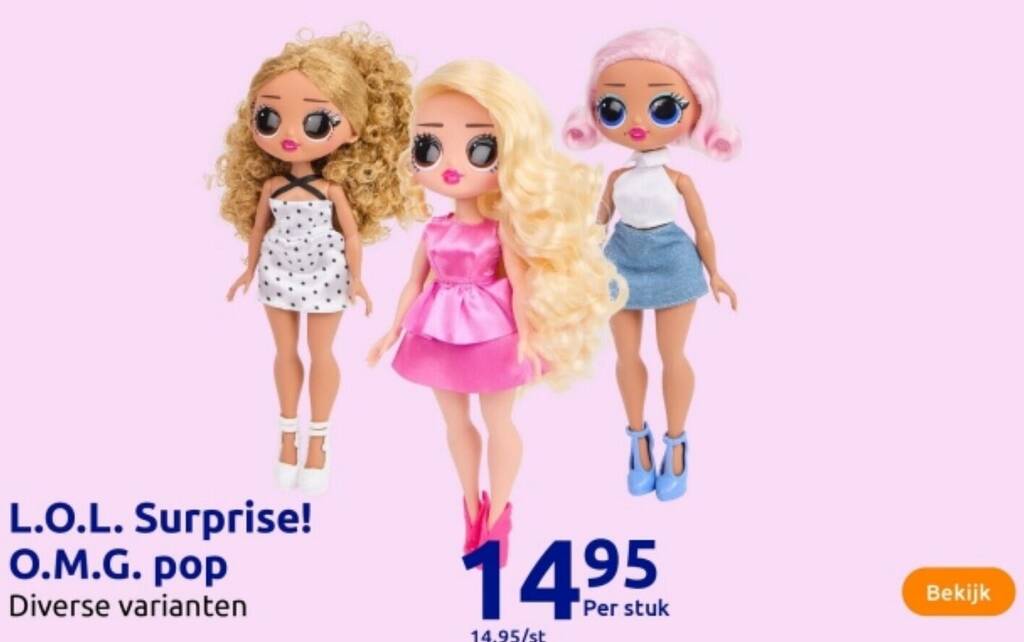 L.O.L. Surprise! O.M.G. pop Per stuk aanbieding bij Action