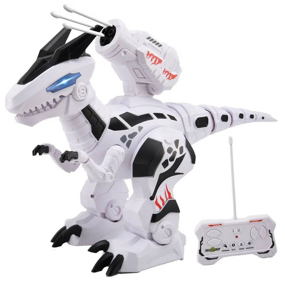 Gear2Play op afstand bestuurbare Robo Dino T-Rex aanbieding bij Intertoys