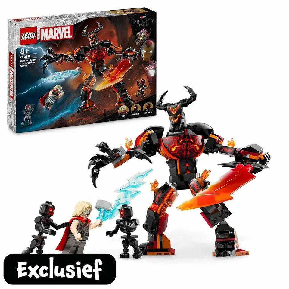 LEGO Marvel Thor vs. Surtur bouwfiguur 76289 aanbieding bij Intertoys