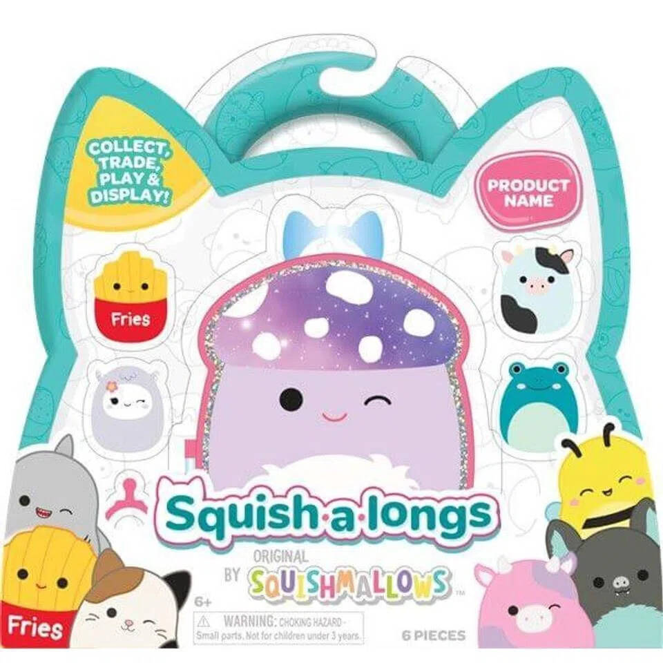 Squish-a-ling clip-a-long figuren 6-pack aanbieding bij Intertoys