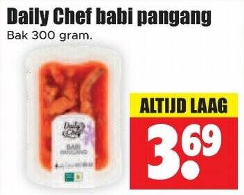 Daily Chef babi pangang 300 gram aanbieding bij Dirk