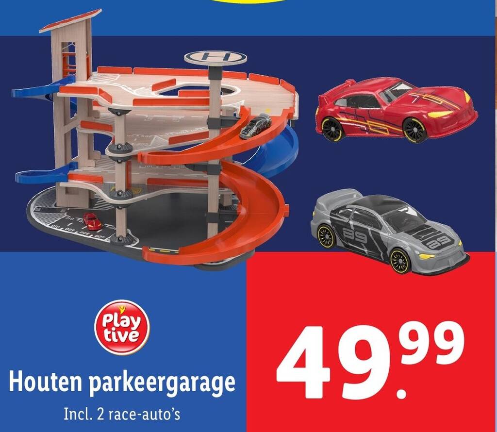 Play tive Houten Parkeergarage aanbieding bij Lidl